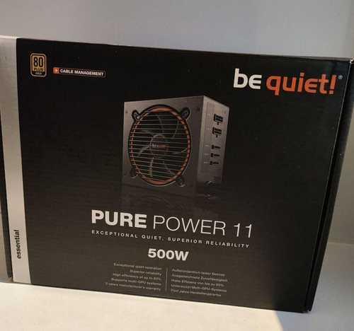 Be quiet pure power 11 (500W)