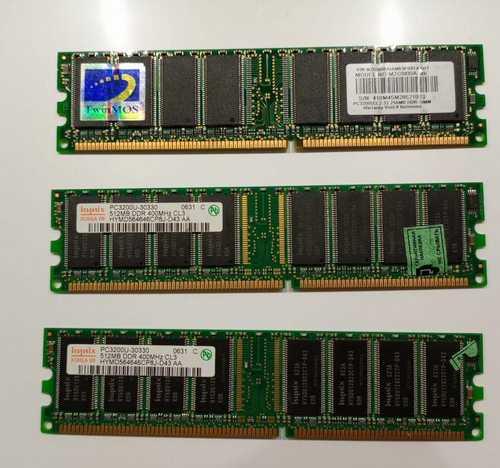 Оперативная память HyNix 512Mb DDR dimm