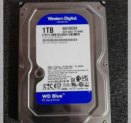 Hdd WD blue 1TB 3.5"