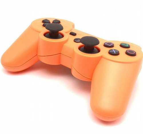 Джойстик PS3 оранжевый (без вибрации)