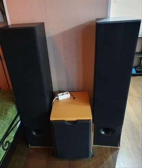 Колонки и усилитель Pioneer VSX-416 xarus 5000