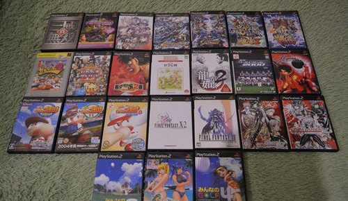 Игры Playstation 2 (FF, Yakuza 2, Legia DS) Japan