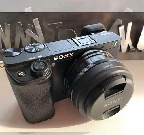 Sony a6300   3 объектива