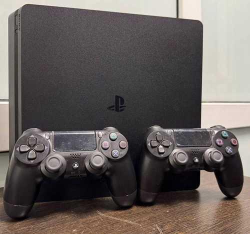 Игровая консоль Sony Playstation 4 Slim 1TB 2 Гейм