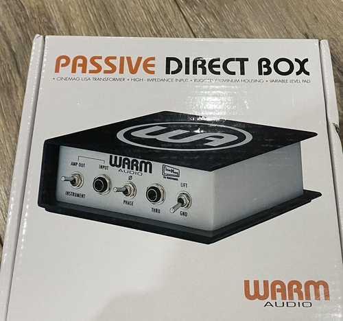 Warm Audio Passive Di Box (Пассивный Ди-бокс)