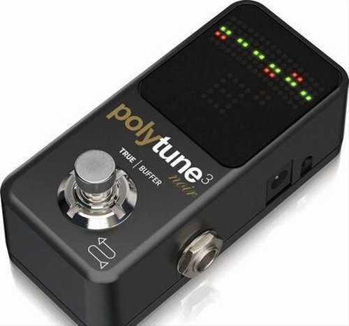 Тюнер TC electronic Polytune 3 Noir