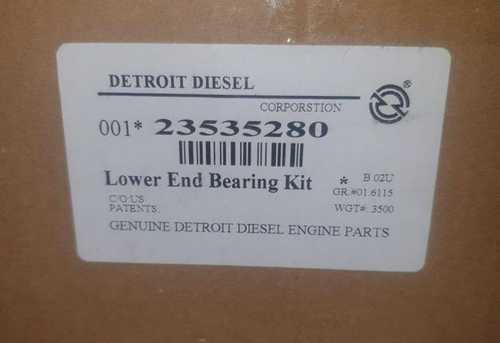 Вкладыши комплект на мотор Detroit Diesel S60 14L