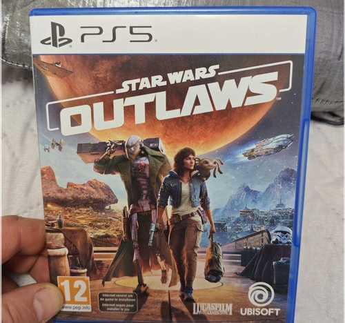 Star wars outlaws ps5 диск