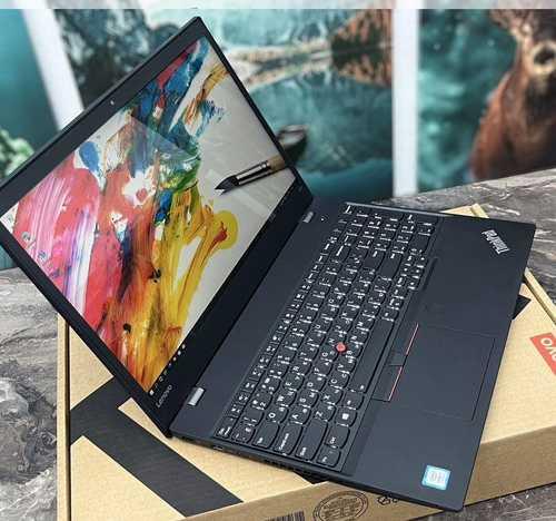 C гарантией ThinkPad T570 i7-6600U 16GB 512SSD IPS