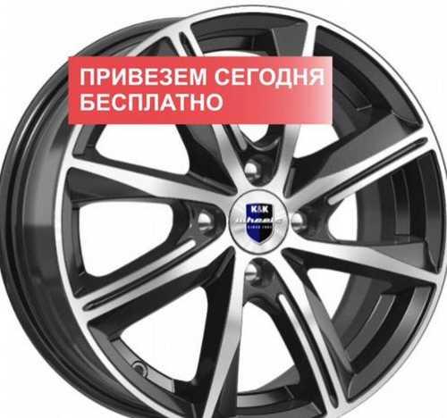 Диски K&K Арнар алмаз чёрный 6x15 4x98 ET 35 Dia 58.6