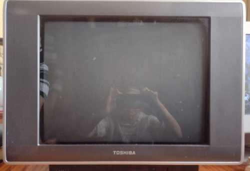 Телевизор Toshiba 21" в рабочем состоянии