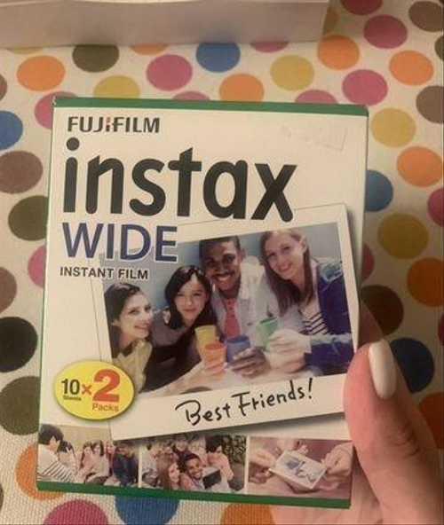 Катриджи instax wide