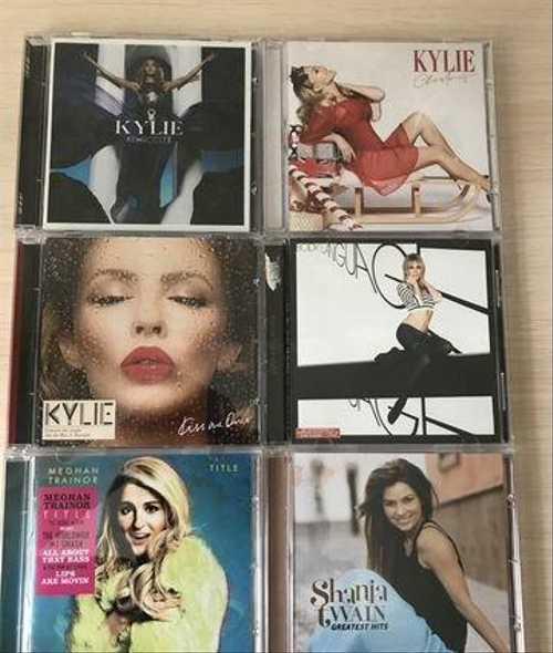 CD Диски Kylie Minogue, Lana Del Rey и другие