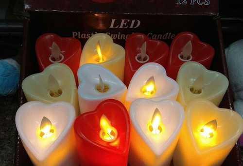 Свеча LED "Живое пламя" для любимых