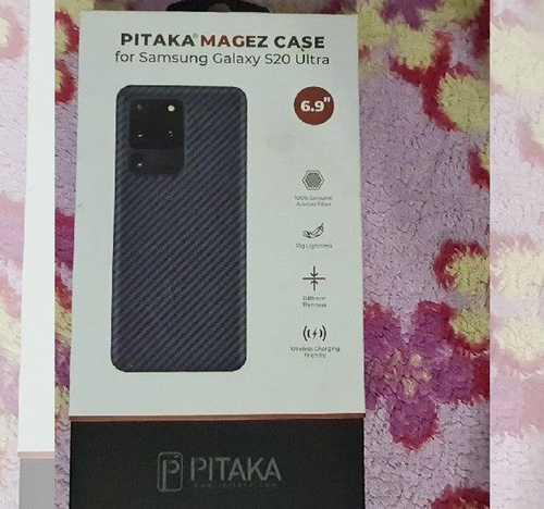 Чехол Pitaka Samsung s20 ultra