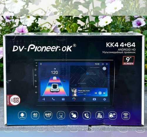 Шустрая Андроид Магнитола Pioneer KK4 4/64