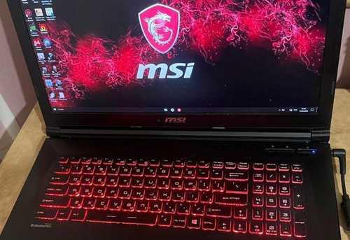 MSI GP72mVr Leopard pro