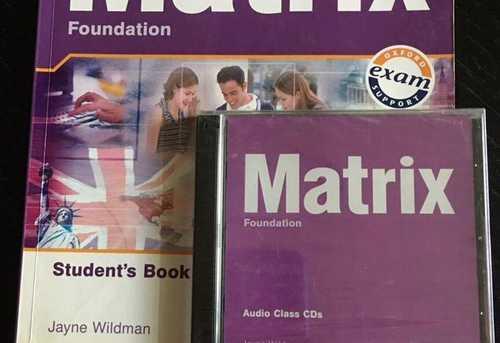 Matrix Foundation Oxford Student's Book, диск