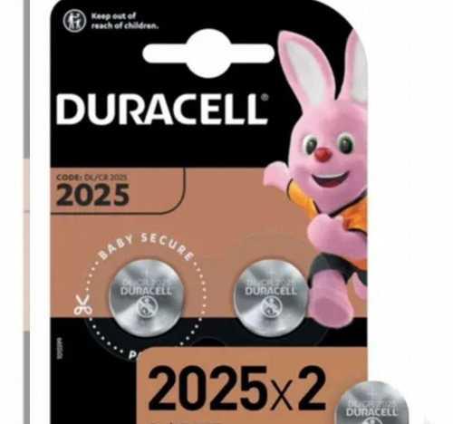 Батарейки Duracell CR2025