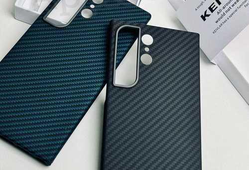 Чехол Kevlar на Samsung S24 Ultra kzdoo