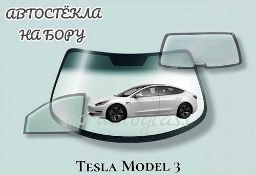 Лобовое стекло на Tesla Model 3