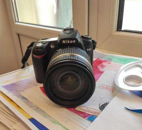 Фотоаппарат nikon d90 + tamron SP AF 17-50mm