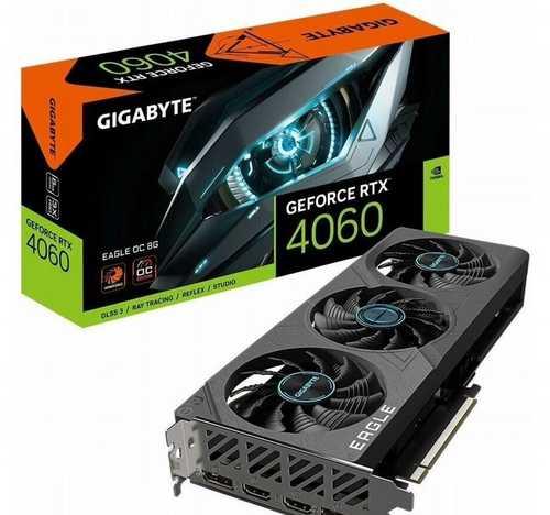 Gigabyte RTX 4060 Eagle OC новая, гарантия