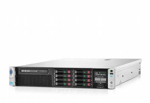 Сервер HP DL380p Gen8 2xE5-2680 v2 8x16GB 2x750W