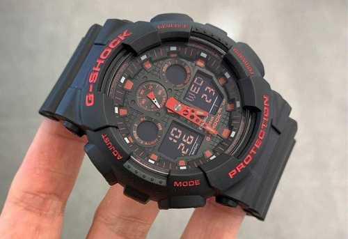 Оригинальные часы Casio G-Shock GA-100BNR-1A