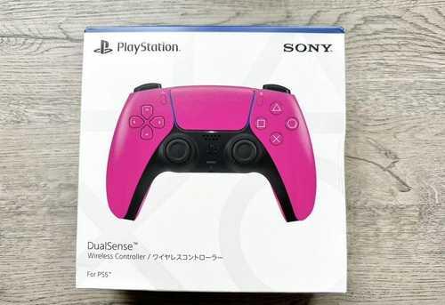 Новый джойстик PS5 Dualsense Pink розовый