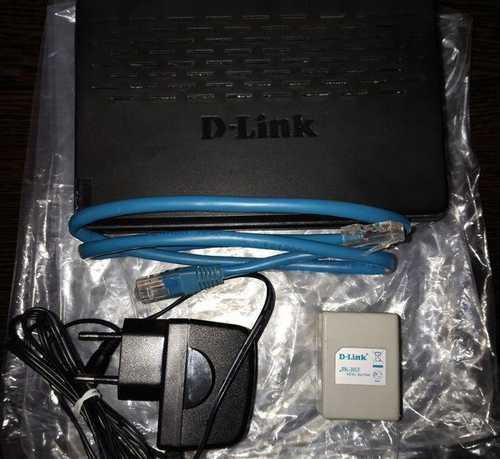 Беспроводной маршрутизатор D-Link DSL-2640U