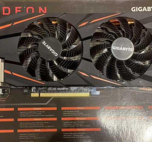 Rx 580 8gb gigabyte OC 2304