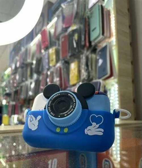 Детский фотоаппарат микки маус