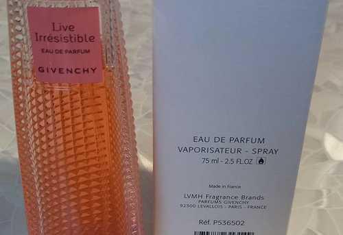 Givenchy Live Irresistible Туалетная вода, 75 мл