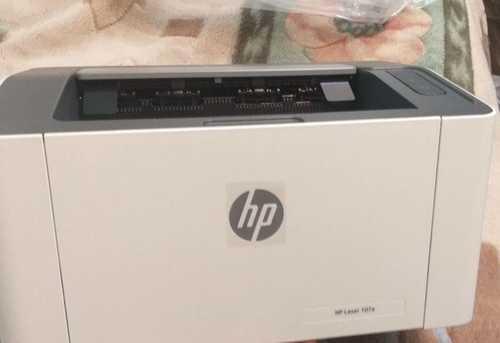 Принтер лазерный HP Laser 107a ч/б