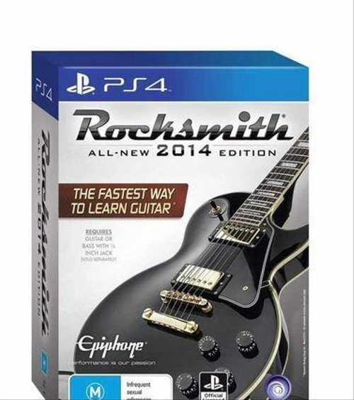 Игра Rocksmith 2014 Edition + кабель (PS4)
