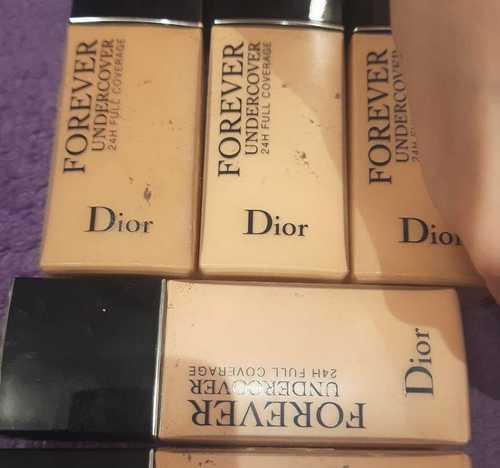 Тональные крема и корректор dior