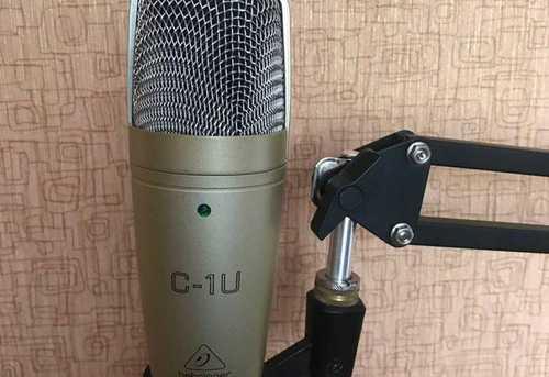 Студийный микрофон behringer c-1u