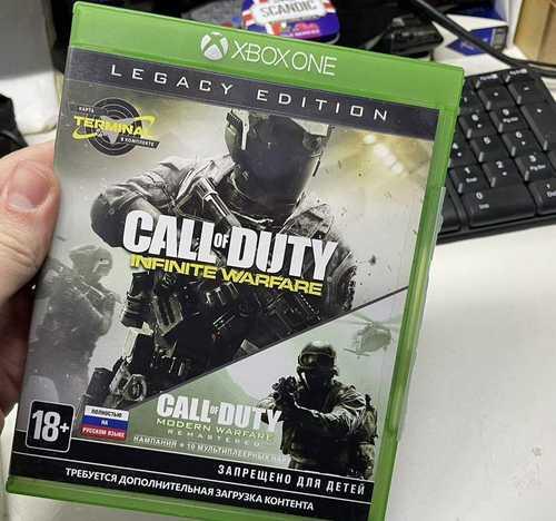 Диск xbox one call of duty infinite warfare