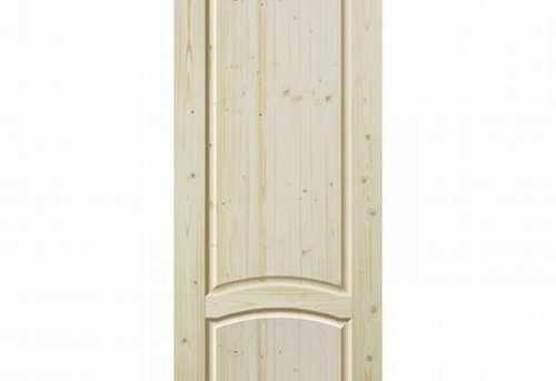 Дверь межкомнатная деревянная без отделки