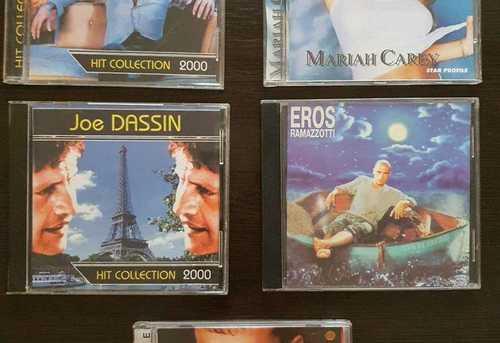 CD диски М.Кэри,Рики Мартин,Рамаззотти,Иглесиас