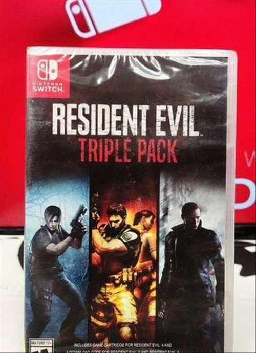 Resident Evil Triple Pack Nintendo Switch New