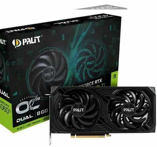 Видеокарта Palit nvidia GeForce RTX 4060TI dual OC