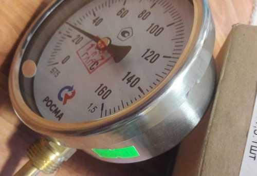 Термометр биметаллический 0-160