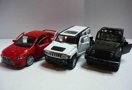 Mitsubishi, hammer, jeep m1:34