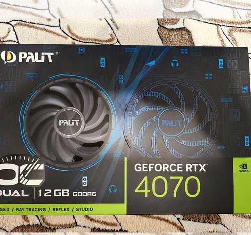 Видеокарта Palit RTX 4070 OC