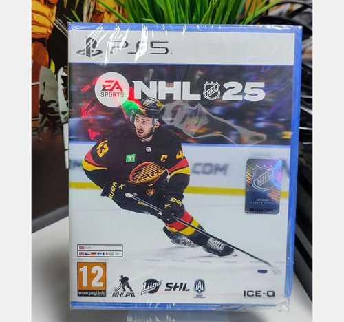 NHL 25 PS5 Новый (повреждена упаковочная коробка)