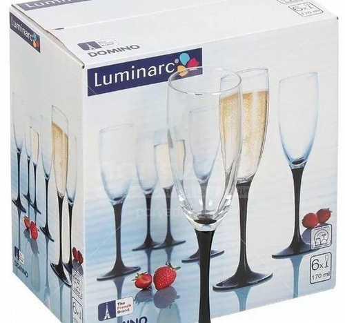 Бокалы для шампанского luminarc