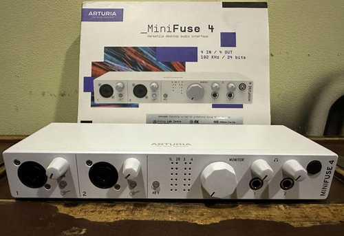 Внешняя звуковая карта Arturia MiniFuse 4