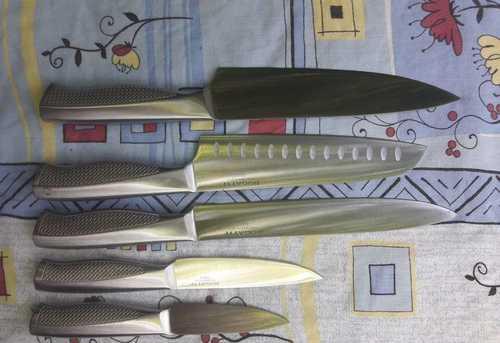 Набор кухонных ножей bugatti (5шт).x30cr13